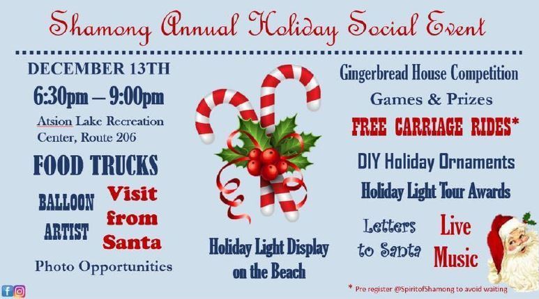 Shamong Annual Holiday Festivities | Shamong Township School District